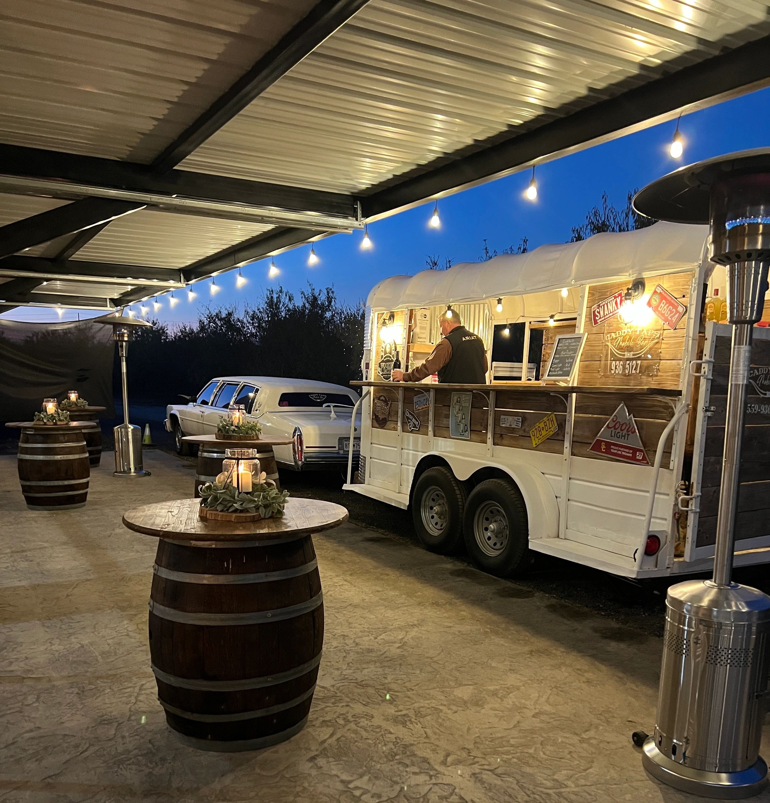 Caddy Taps Mobile Bar