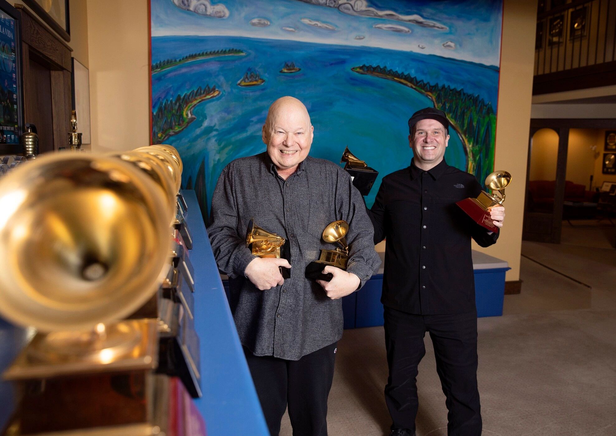 Adam Ayan's Grammy Nomination feat. in the Maine Sunday Telegram!