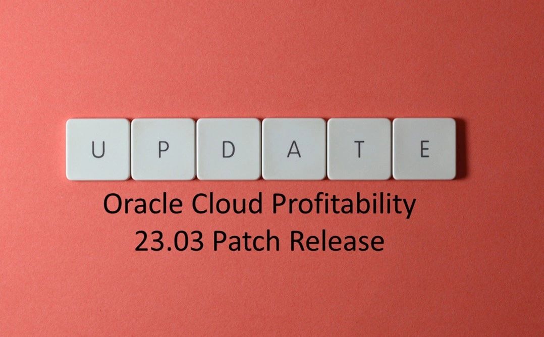 Profitability Patch Release – March 2023 (23.03)