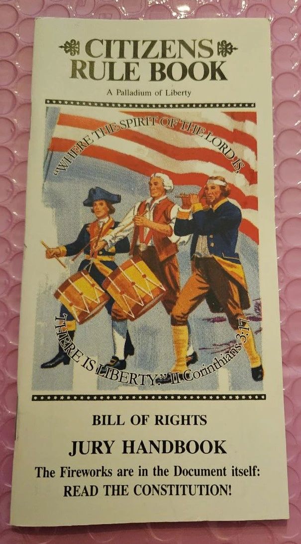 Citizen Rule Book Jury Handbook (Pocket Constitution)