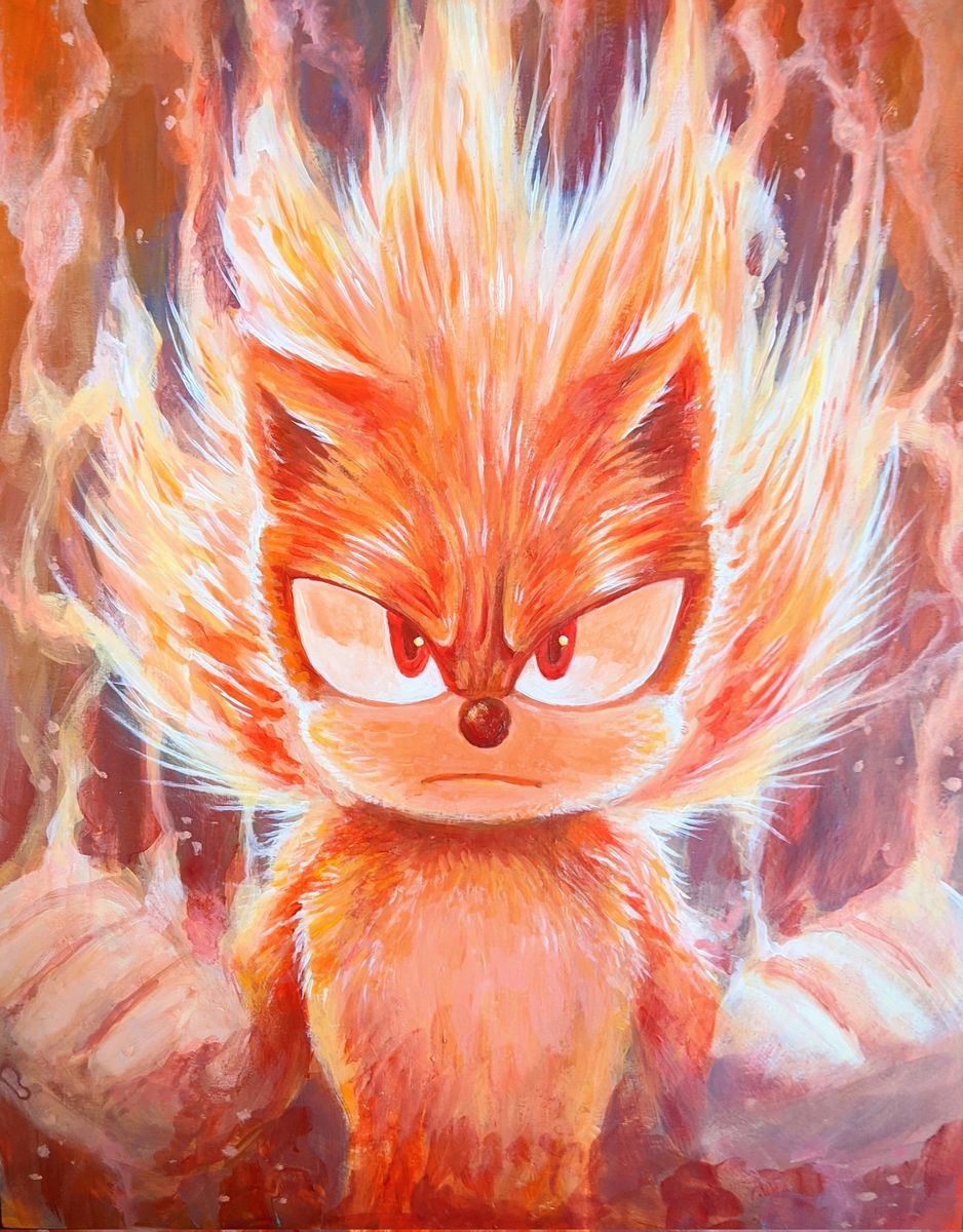 Movie Super Sonic Print