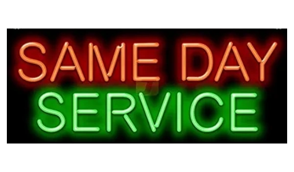 SAME DAY SERVICE (ADD-ON)