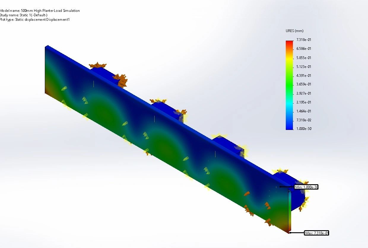Distortion Simulation on SolidWorks Design