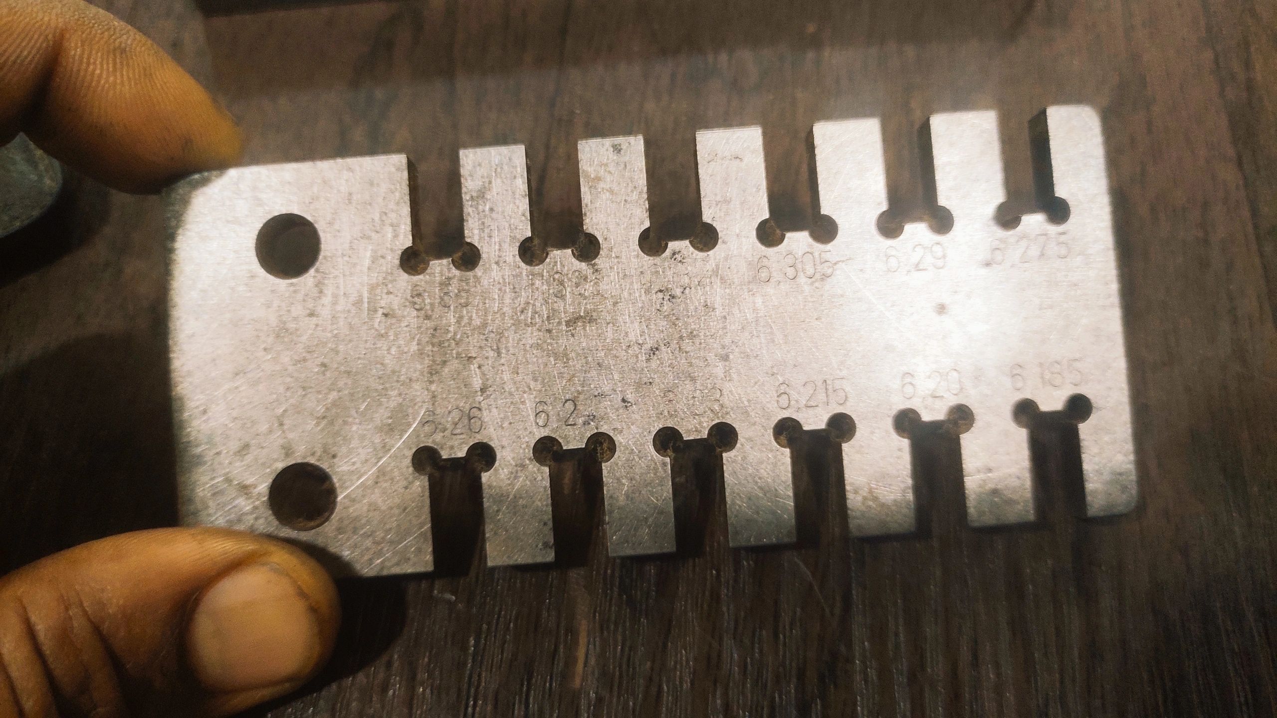 Snap Gauge Engineering Drawing