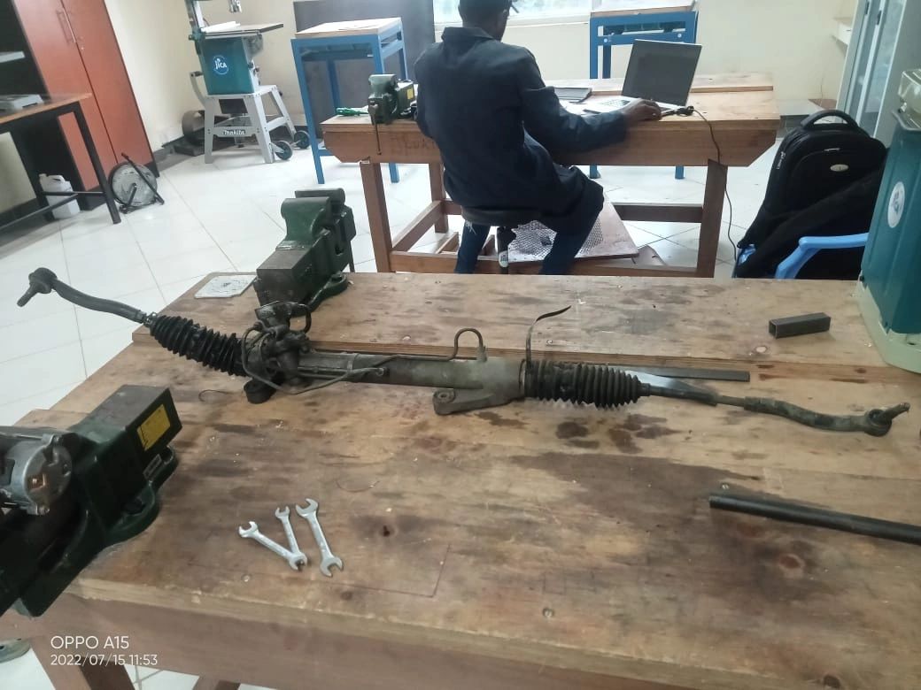 Steering Rack: 3D Modeling