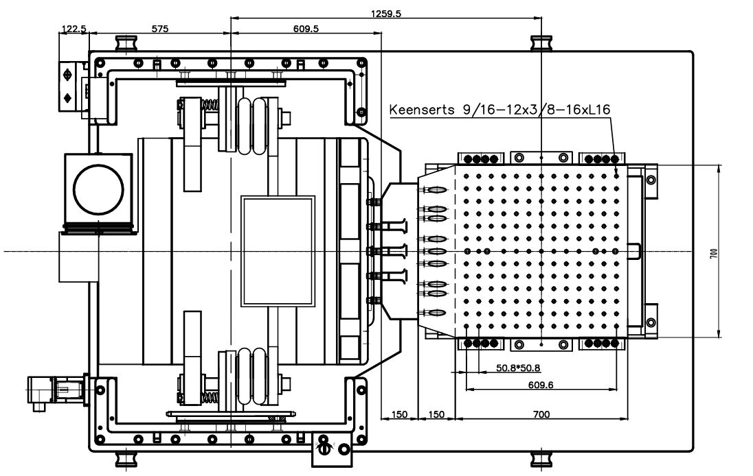 Adjustable ISTA 3A Compliant Vibration Test Fixture