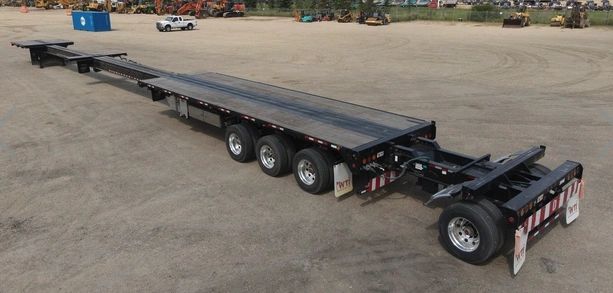 Technical Drawing for a Heavy Haul Trailer