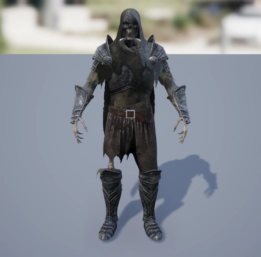 Rig Character for Unreal Engine with Cloth Simulation