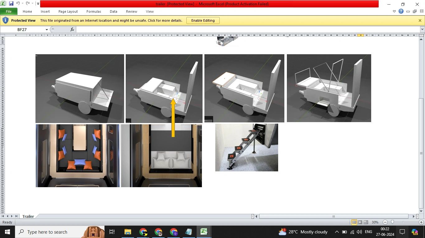 SolidWorks Expert for Camper Trailer Concept Visualization