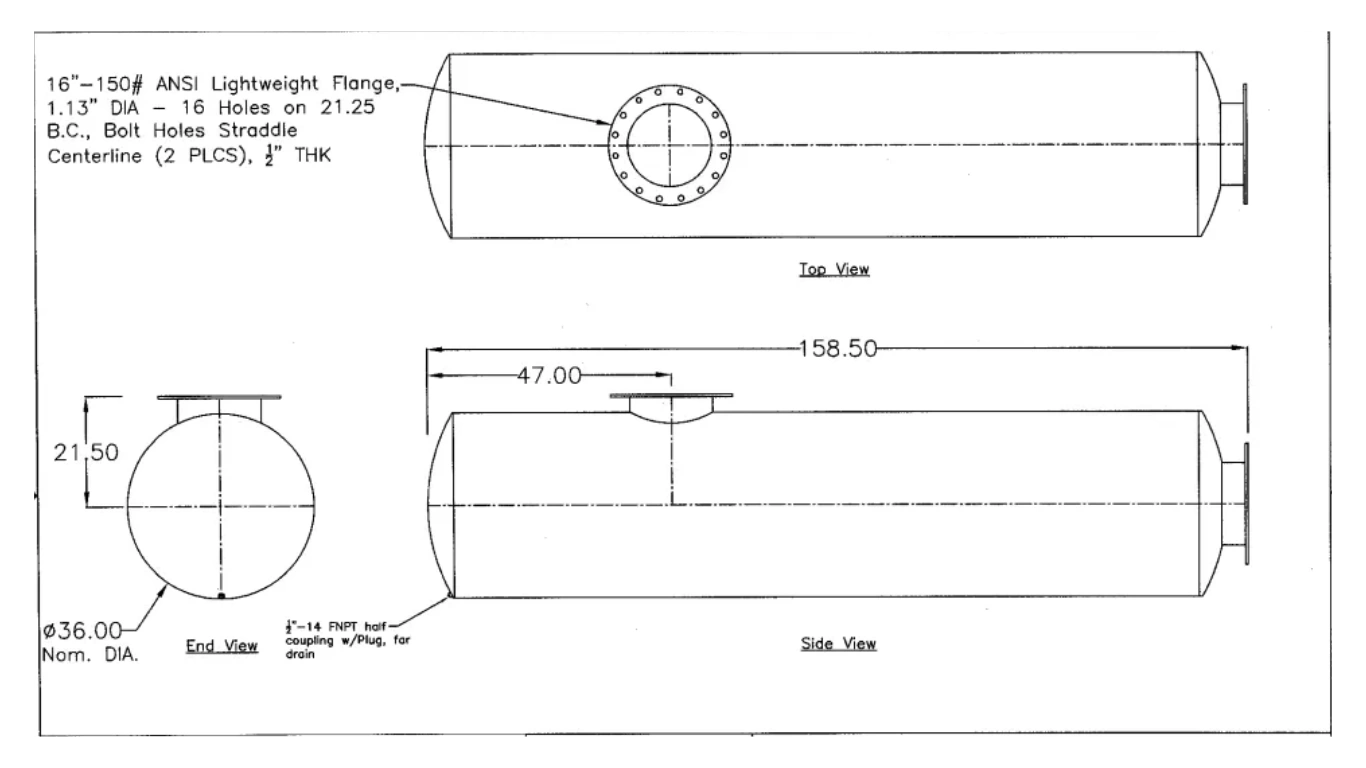 CAD Design for LT Drawing Modification