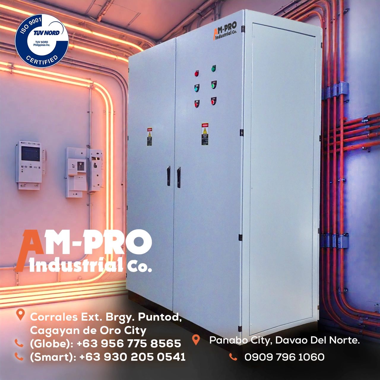 AMPRO: Your Trusted Panel Builder.