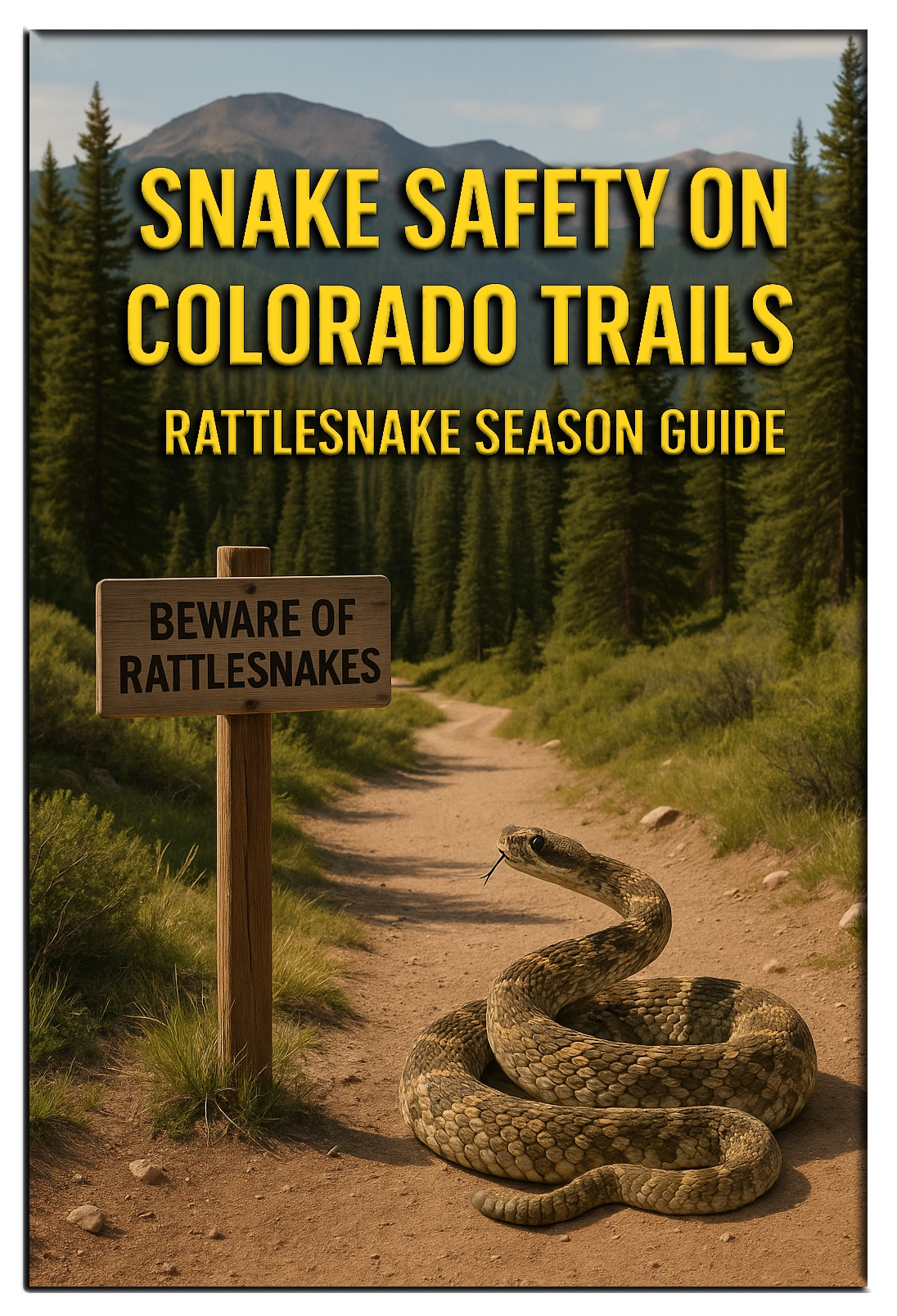 Snake Safety on Colorado Trails : Rattlesnake Season Guide
