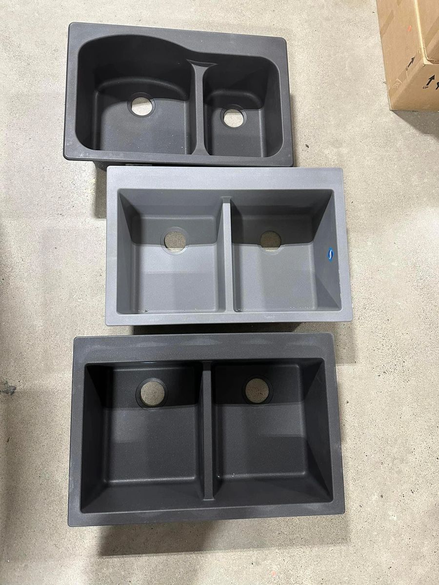 Graphite -Double Equal Raw & Off Set Composite Graphite Sinks