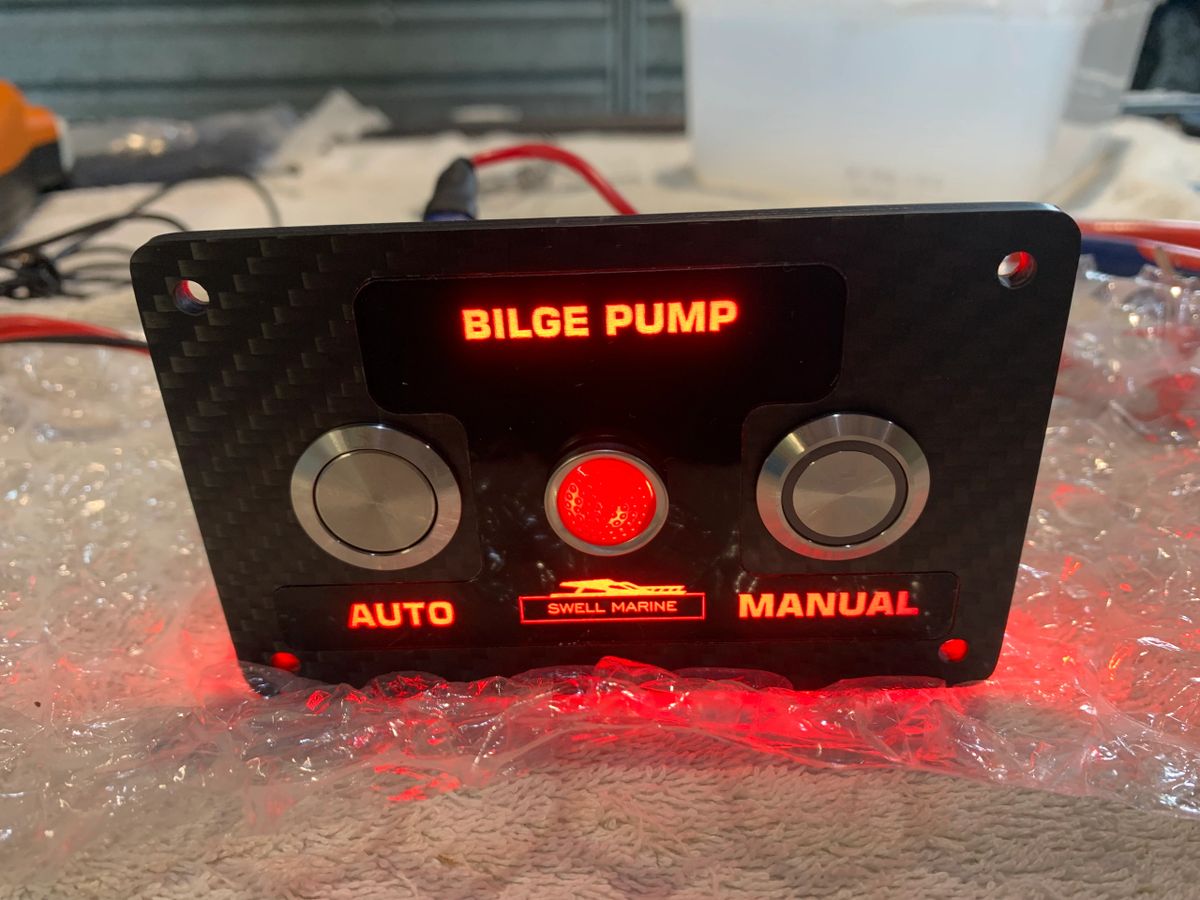 Bilge Pump Control and Alarm Panel
