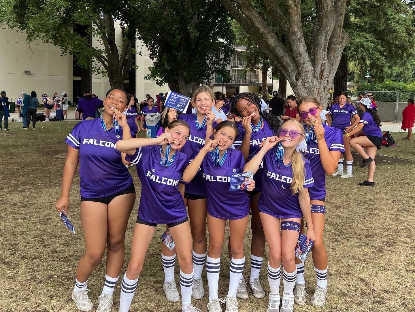Falcon Cheer Dominates at UCA Cheer Camp