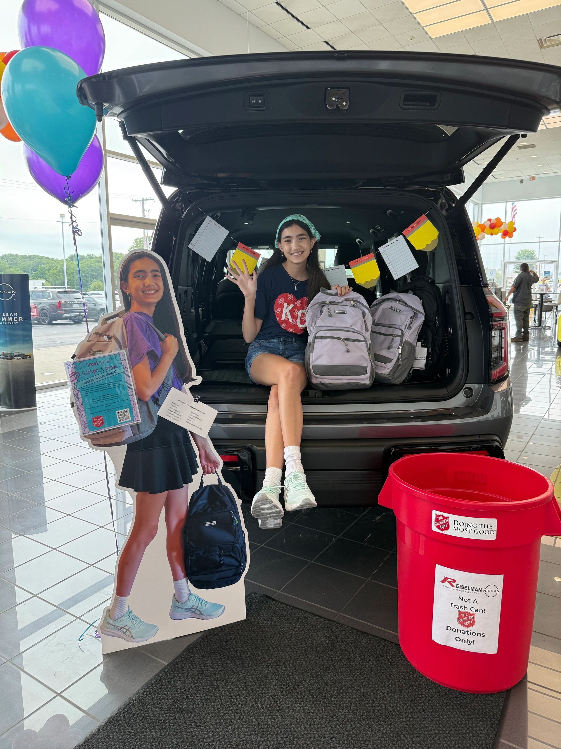 brooklyn's backpack drive