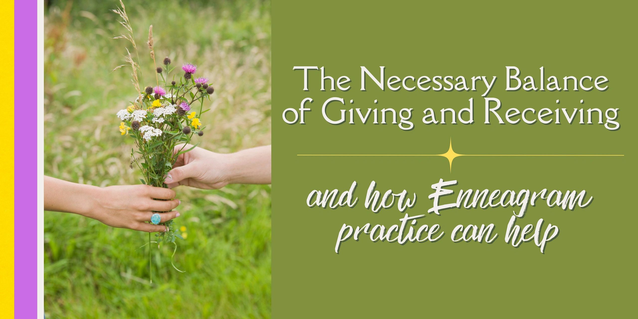 The Joy of Giving AND Receiving