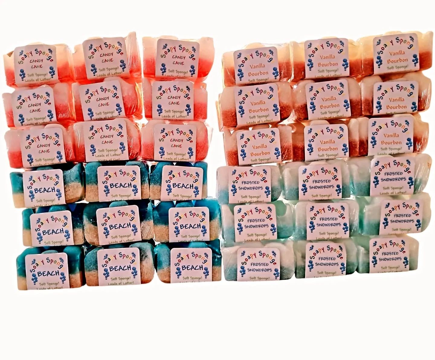 Handmade Glycerin Soaps by the slice or wholesale soap loaf, Natural ...