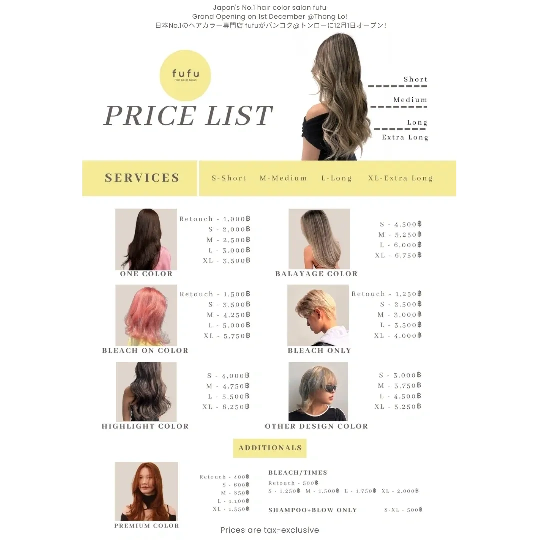 Japan's No.1 Hair Color Salon | Expert Coloring Hair Services