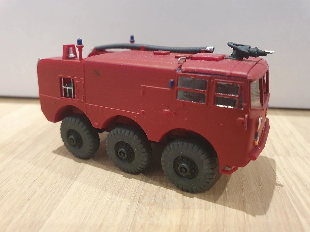 1-76 Scale Alvis Salamander Fire Truck FV651