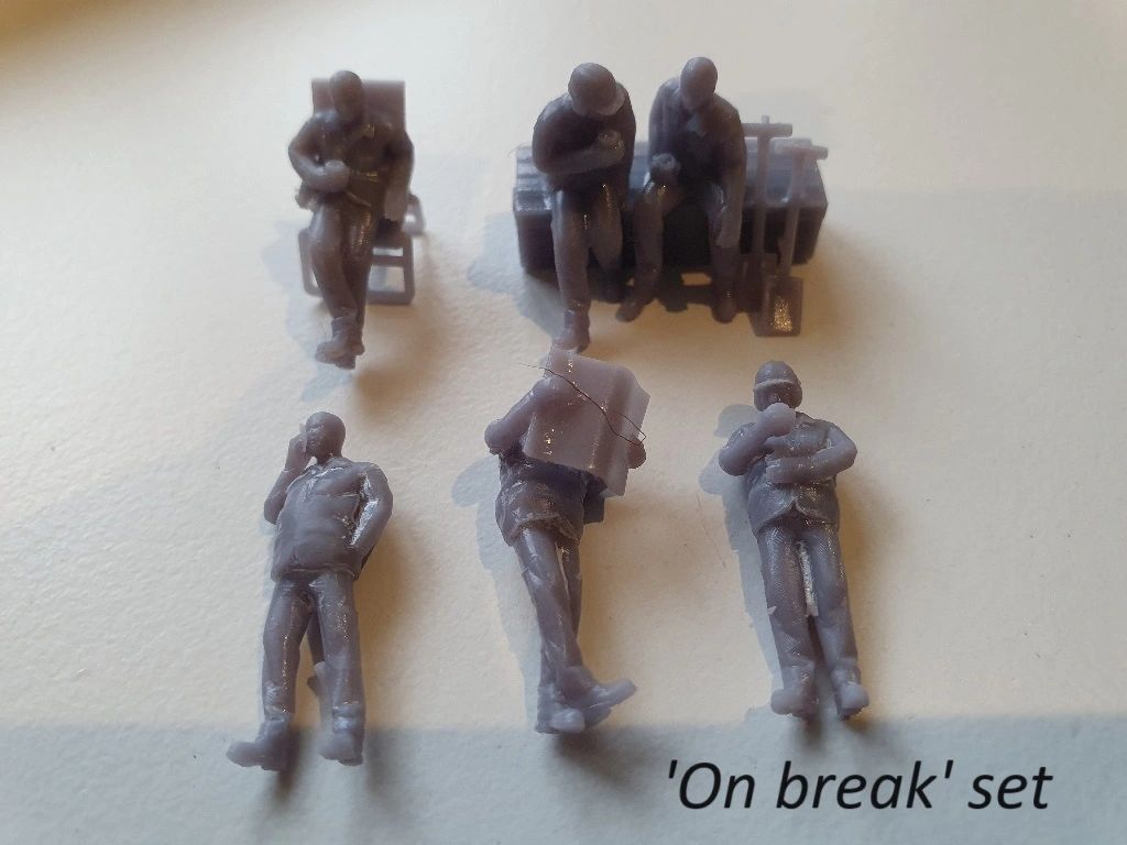 Railway Worker Figures