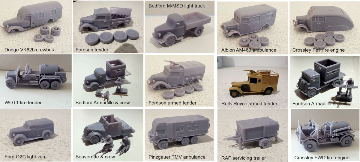 1/72 Scale Models