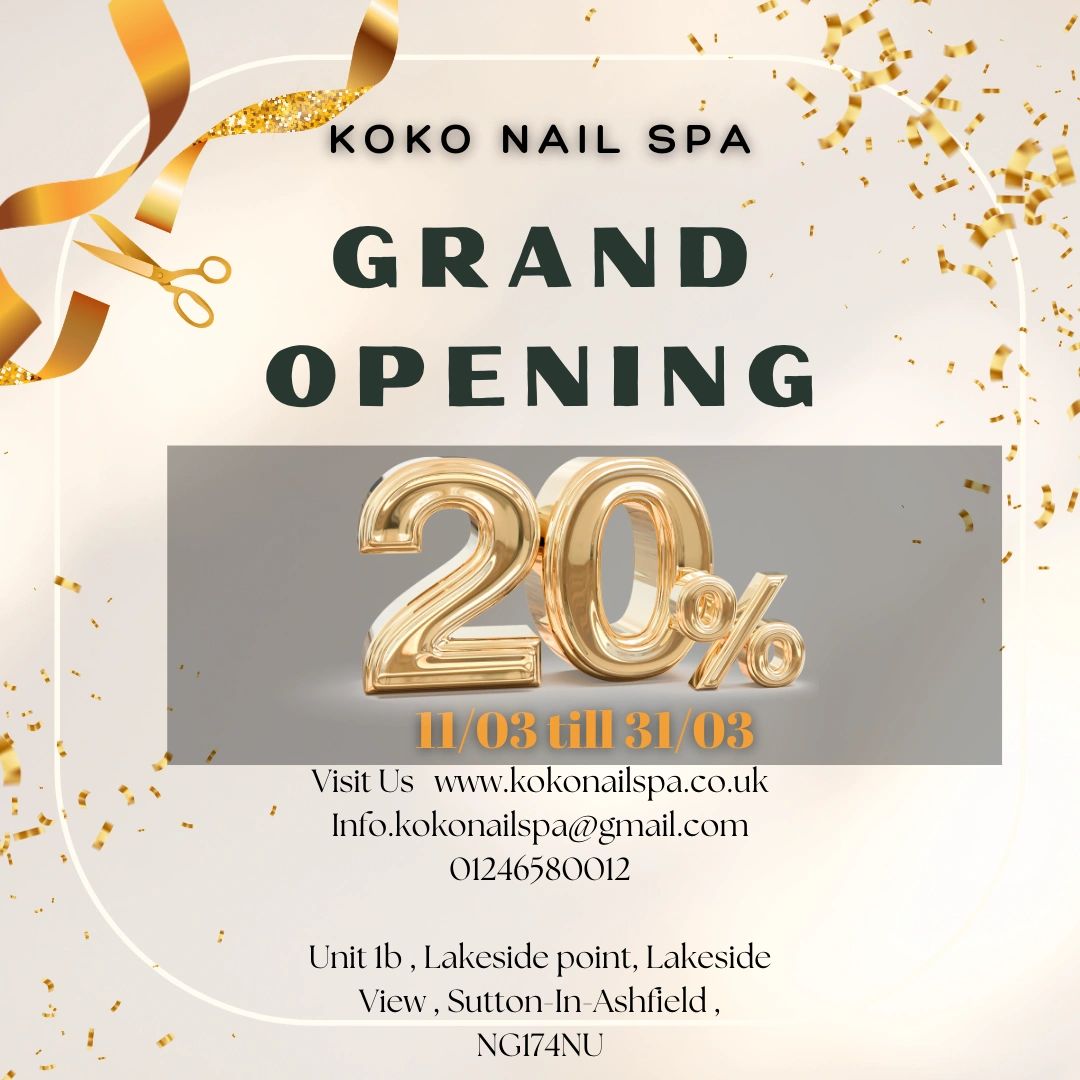 Nail Salon , Pedicure, Shellac , Biab Gel - Koko nail bar