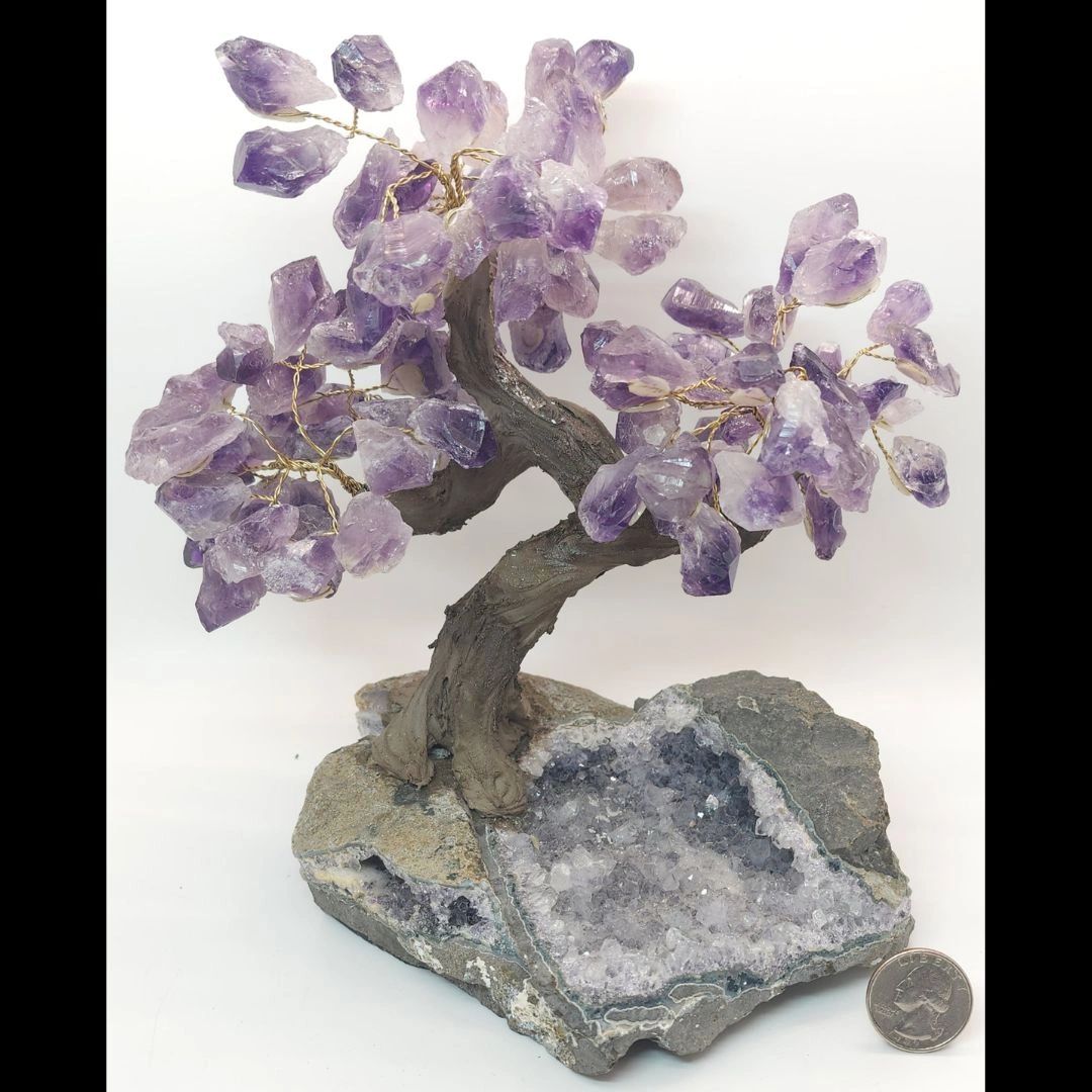 Large Rough Amethyst Crystal Tree