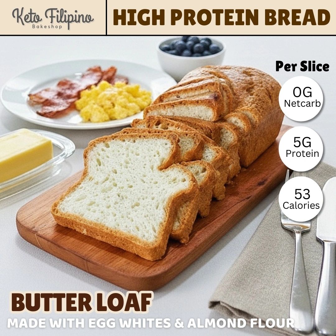 Butter Loaf - High Protein, Low Carb, No Sugar Added & Gluten Free