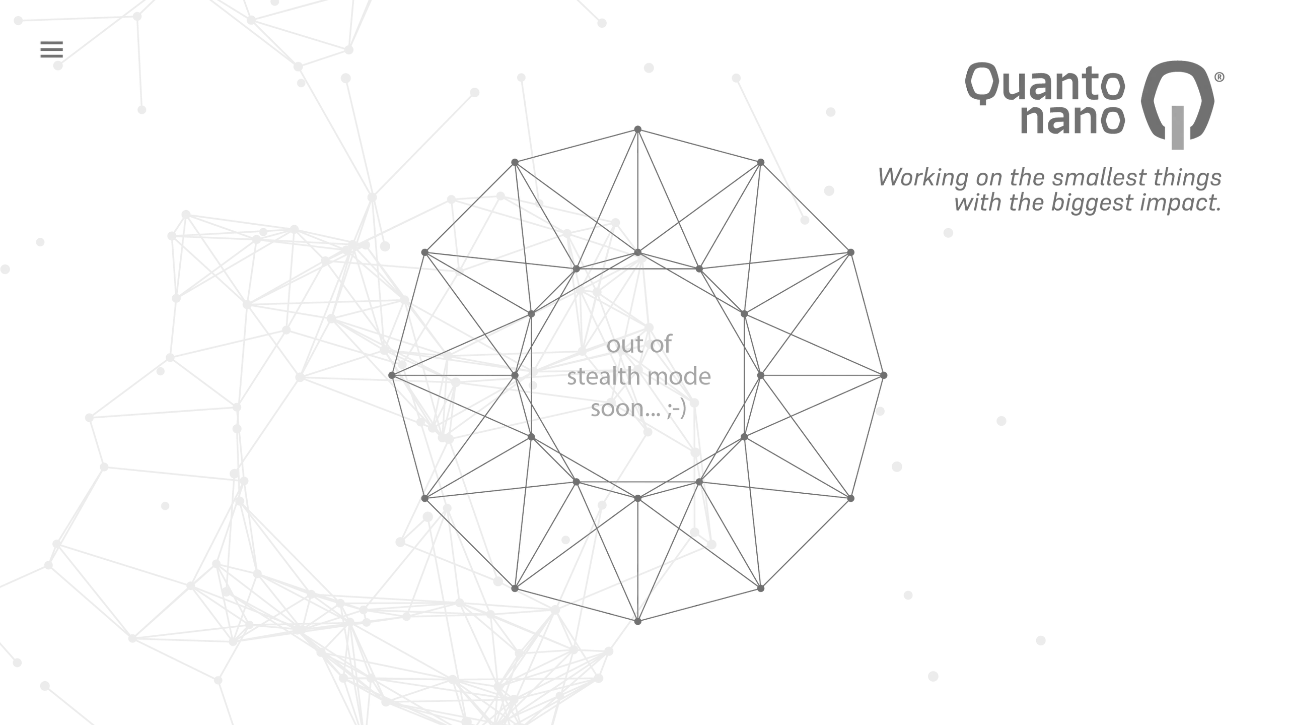 Quanto Nano - Inicio