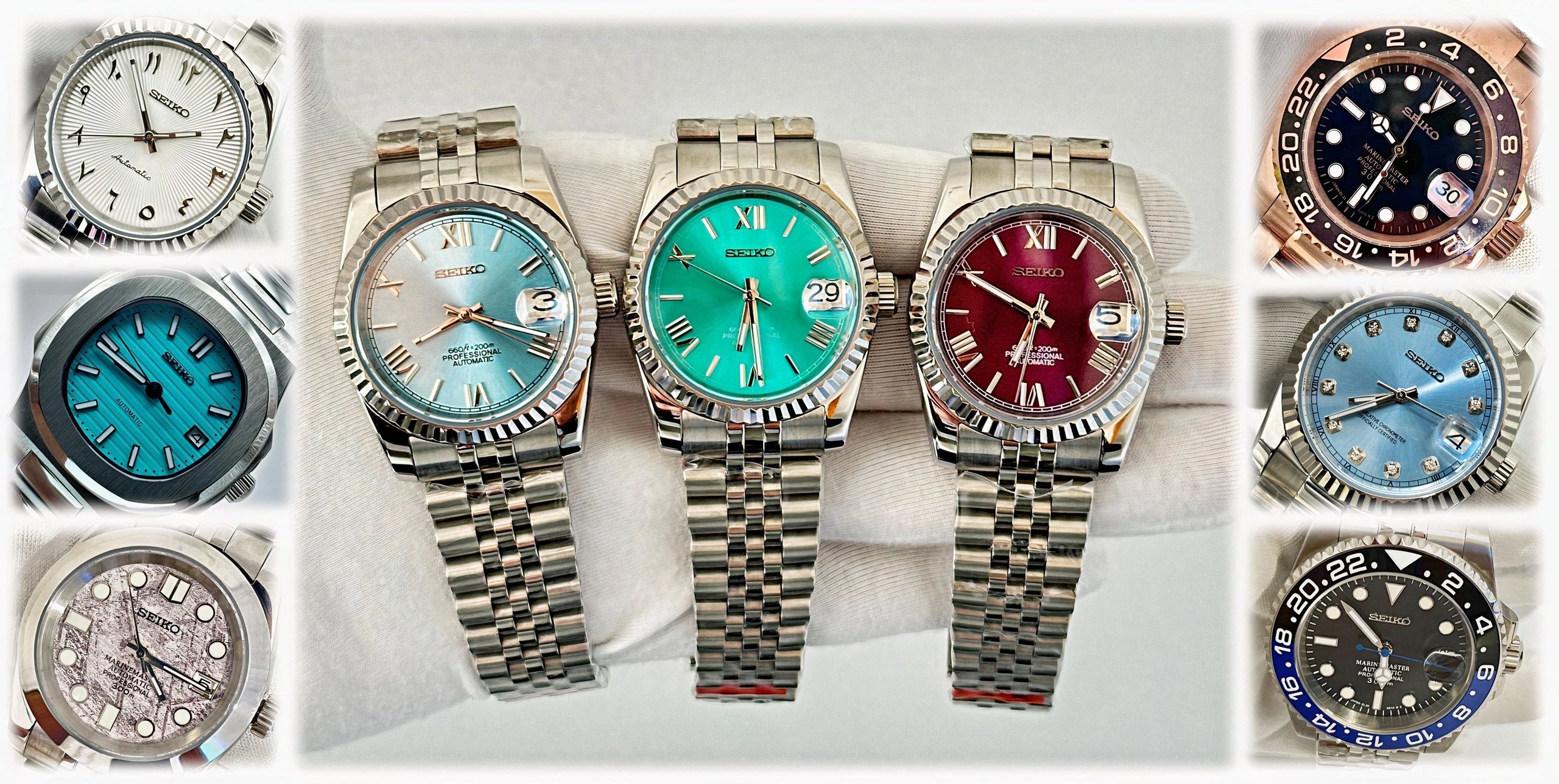 Time Piece Mods - Seiko Mod Custom Watches - UK Based