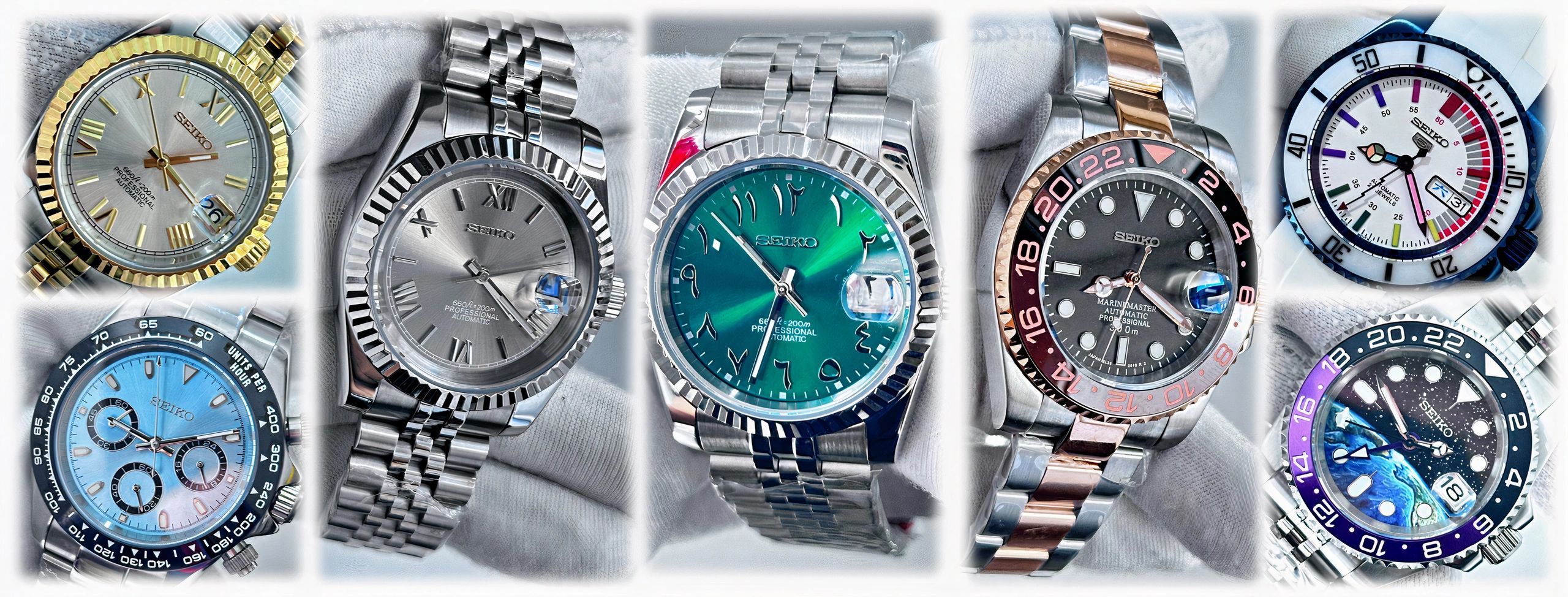 Time Piece Mods - Seiko Mods, Custom Dials