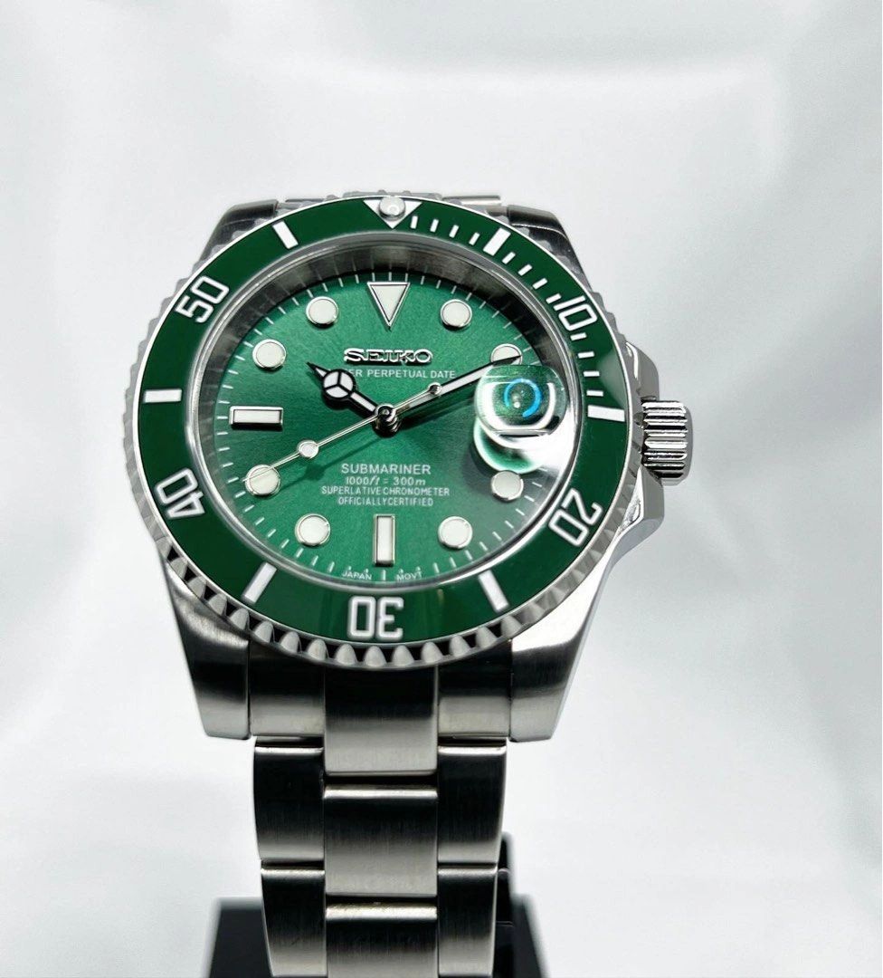 SEIKO MOD - GMT HULK GREEN