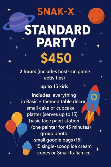 Package B (Standard Party)