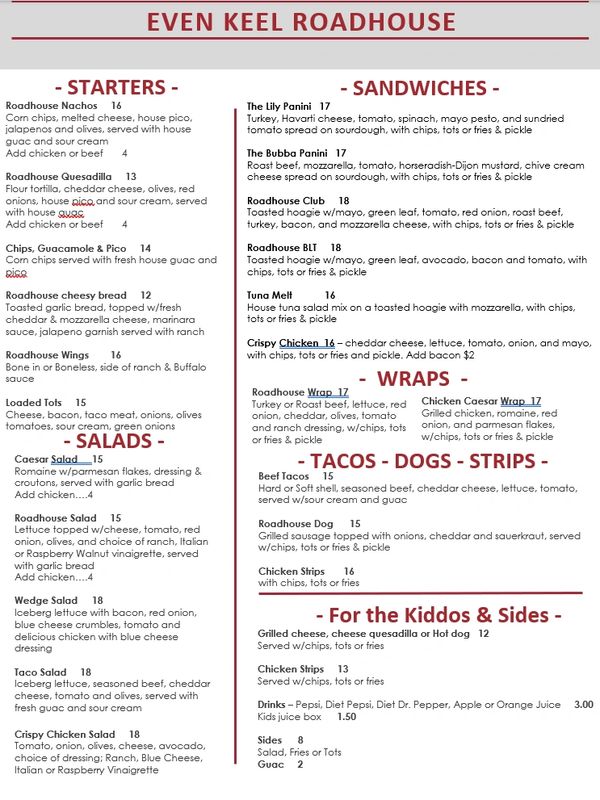 Even Keel Roadhouse - Beer, Brewhouse, Wine in Chelan, Brewery