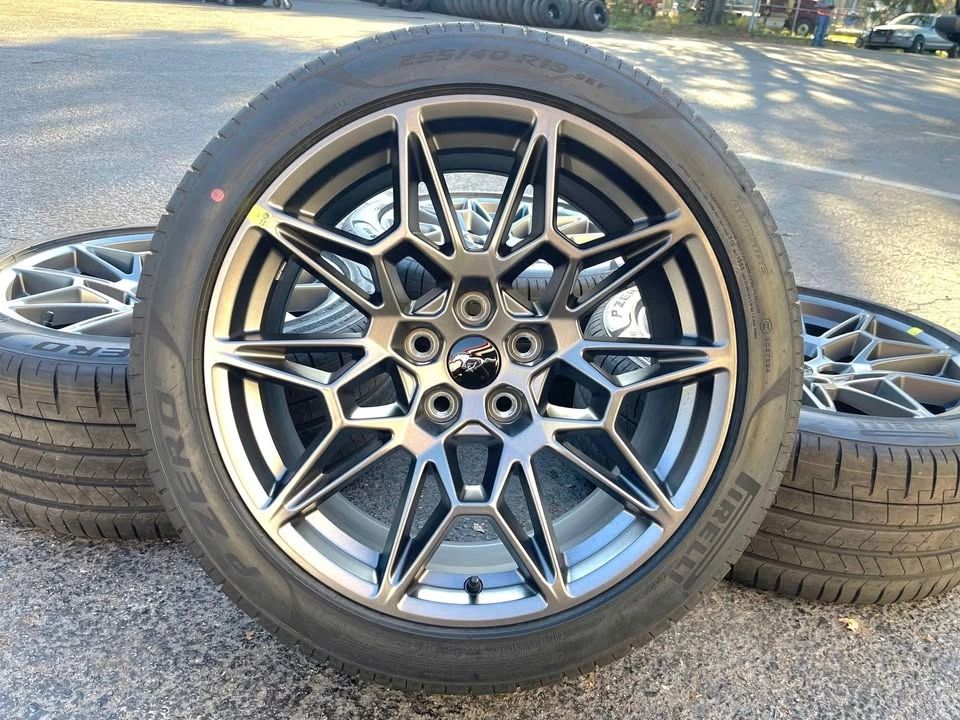 (4) 19" FORD MUSTANG GT WHEELS AND TIRES * STAGGERED 2024