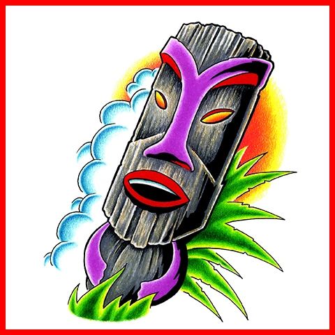 Tiki Tattoos & Tiki Tattoo Meanings