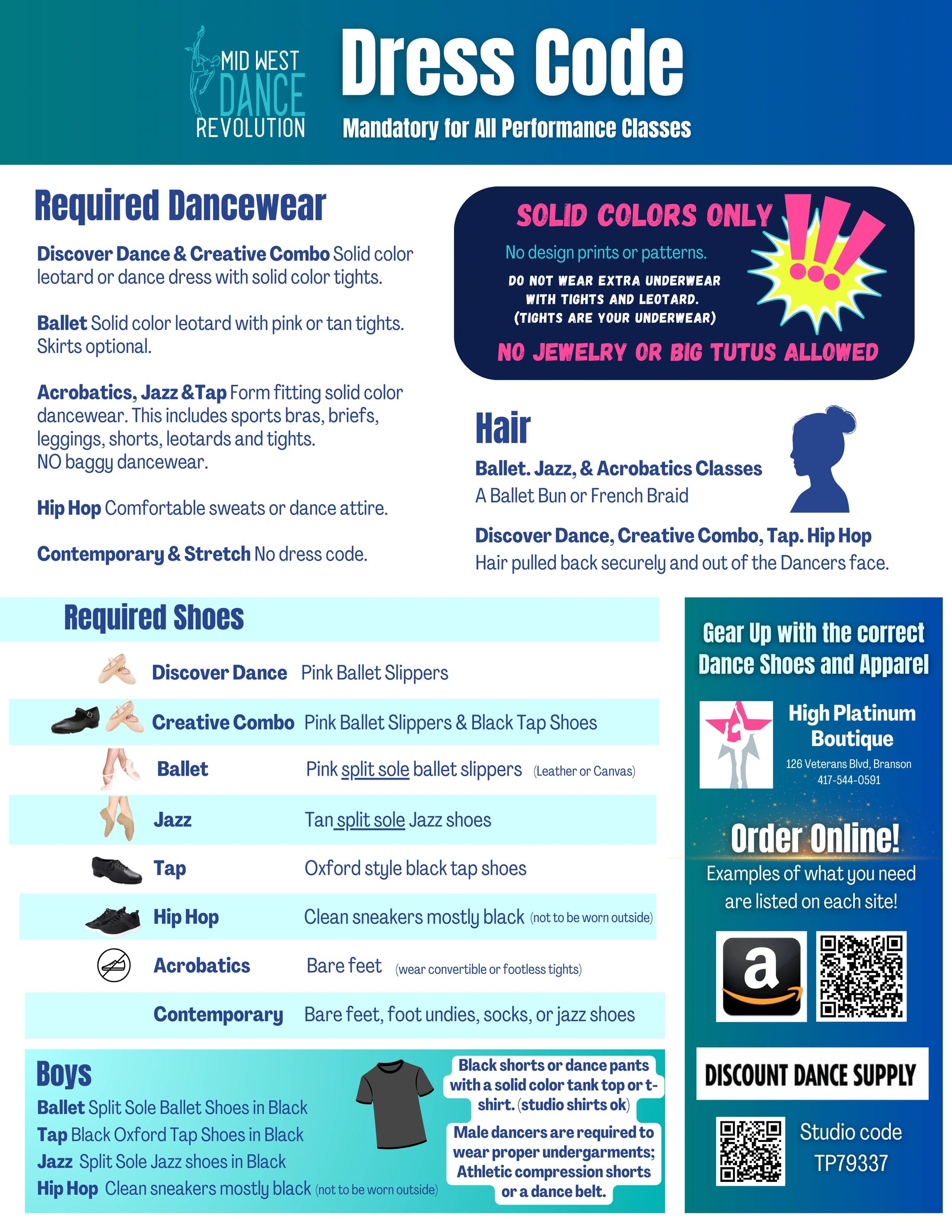 Dress Codes (Performance)