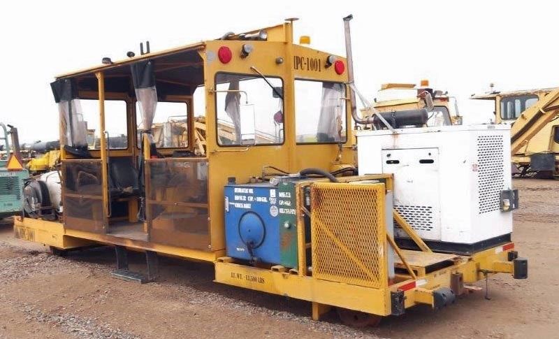 MPC-1001 HYDRAULIC PERSONNEL CARRIER RAILROAD MACHINERY EQUIPMENT