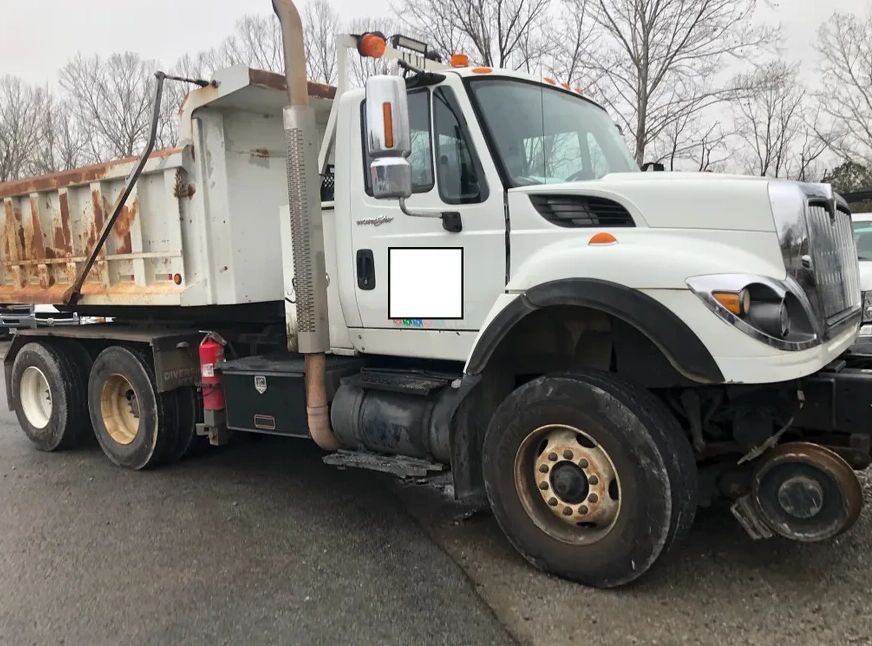 2009 INTERNATIONAL HI-RAIL ROTARY DUMP TRUCK CUMMINS