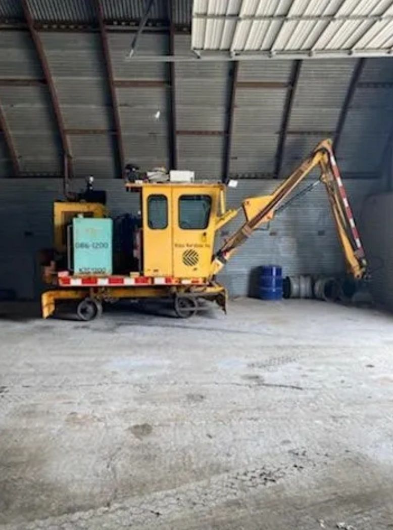 KNOX KERSHAW KTC 1200 RAILROAD TIE CRANE CUMMINS POWER