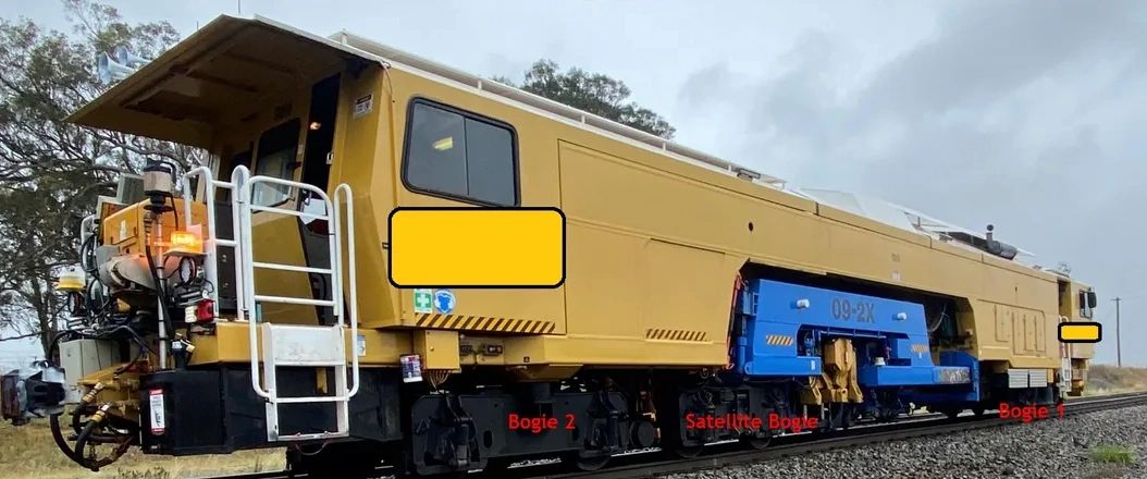 2011 PLASSER 09-2X PRODUCTION TAMPER REFURBISHED WITH ALC