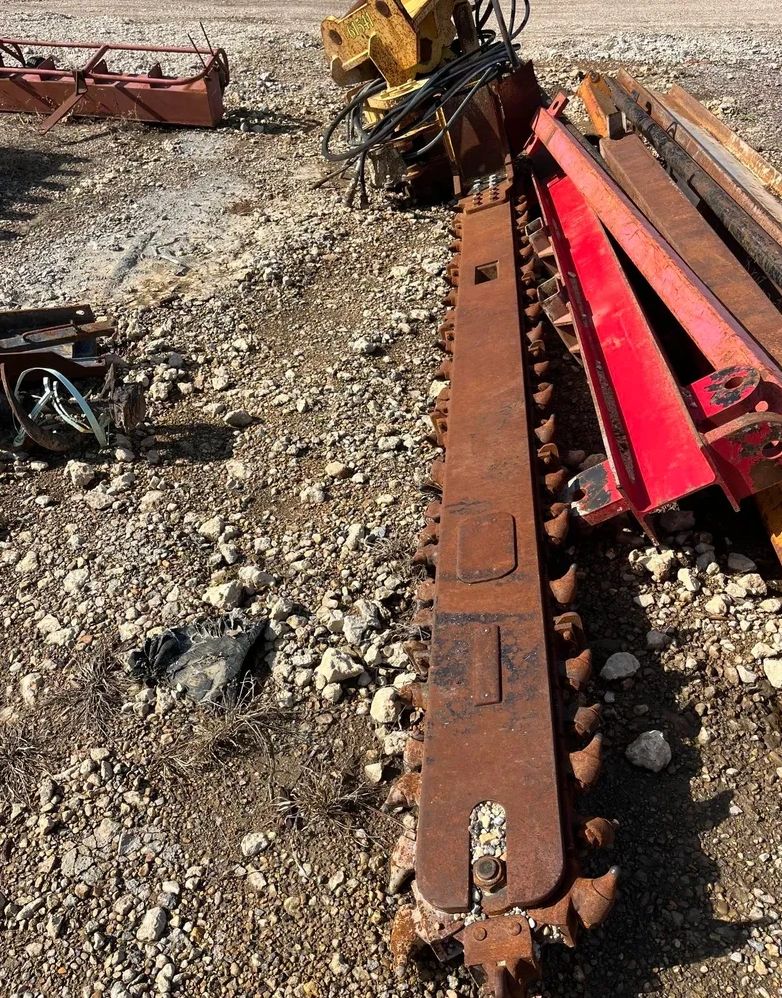 RCE RAILROAD CONSTRUCTION EQUIPMENT 12' BALLAST UNDERCUTTER BAR WITH ...