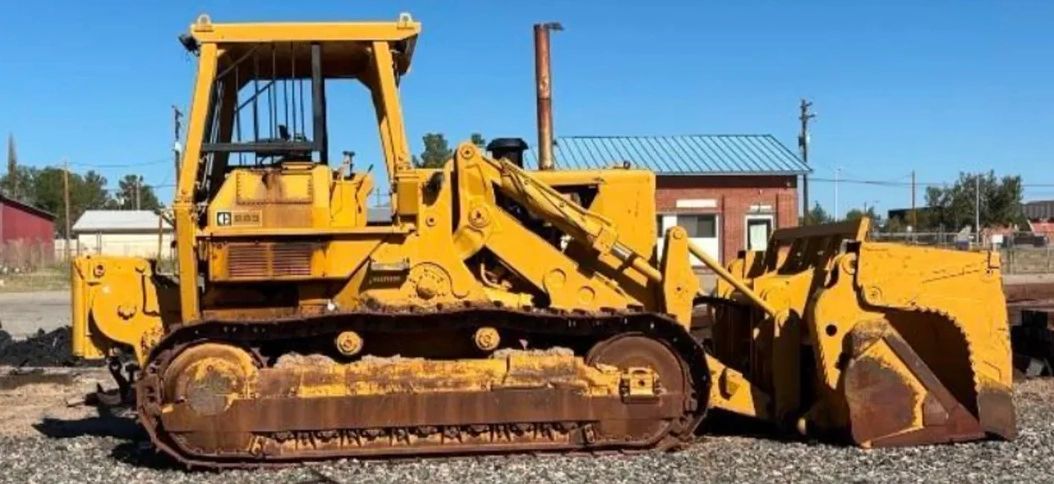 CATERPILLAR 983 TRACK LOADER DOZER GRAPPLE QUICK ATTACH MACHINE