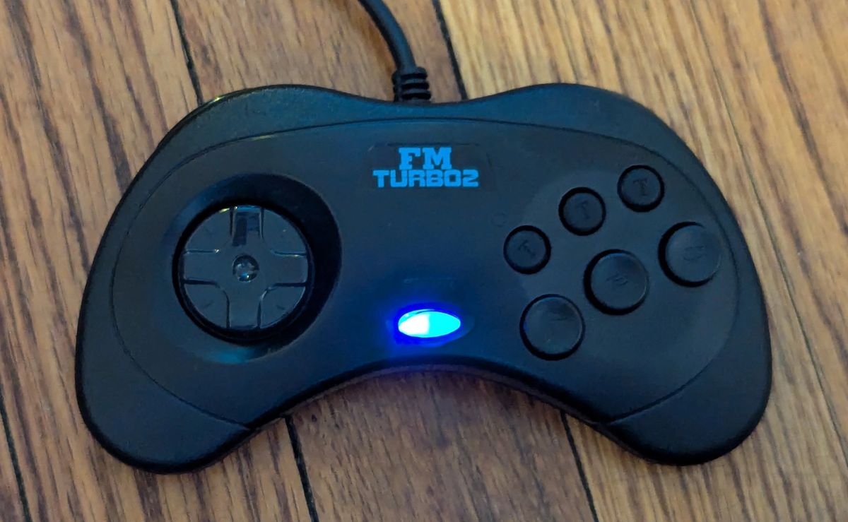 FMTURBO2 Custom Autofire Controller for FM Towns and other Retro Japanese PCs.