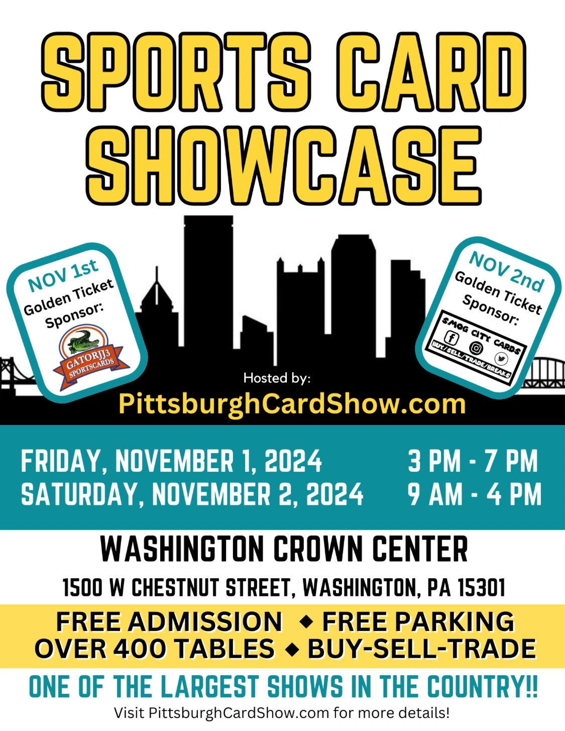 Pittsburgh Card Show - Pittsburgh Cardshow, Sportscards