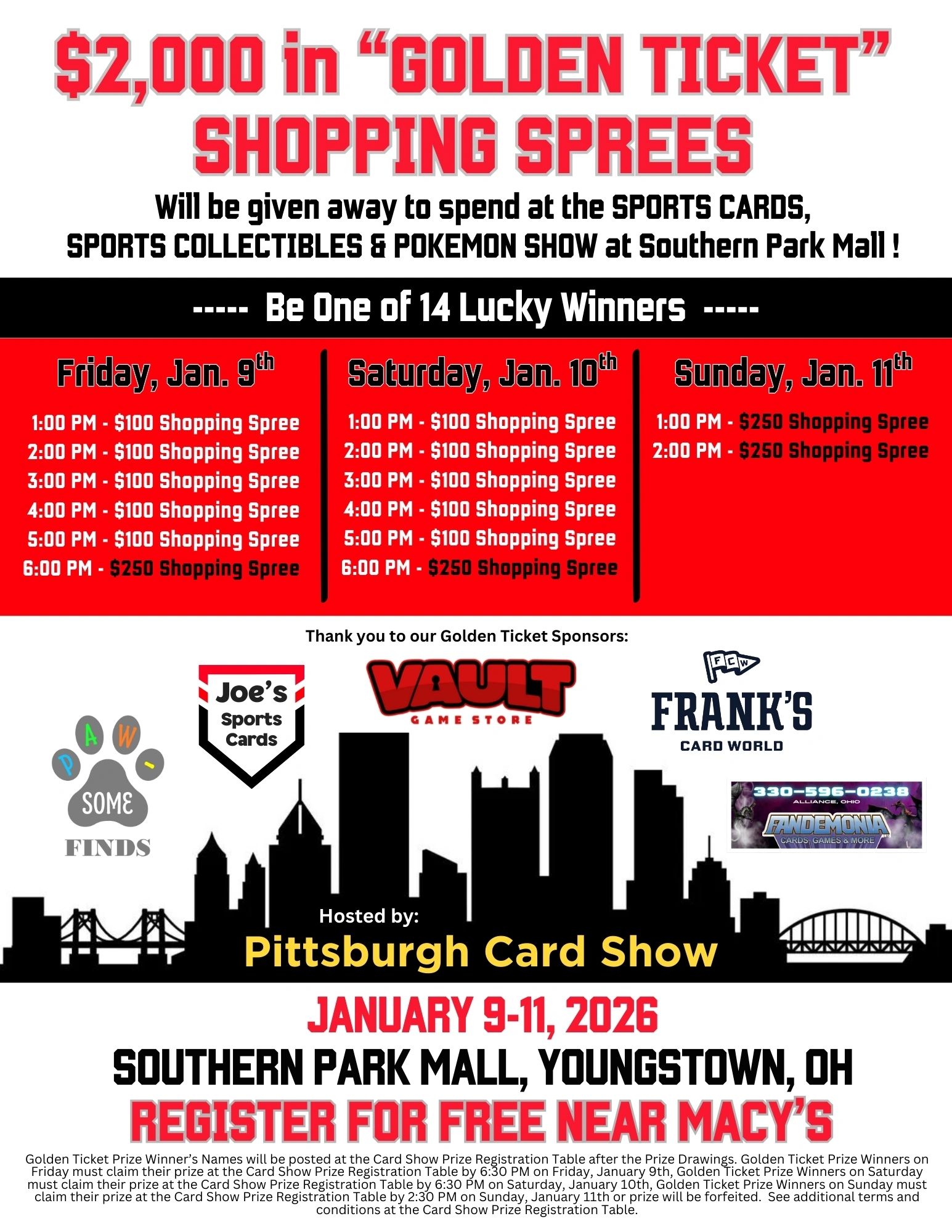 Pittsburgh Card Show | Sports & Trading Cards