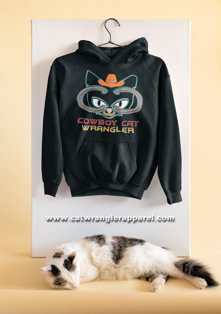 Official Cowboy Cat Wrangler Hoodie