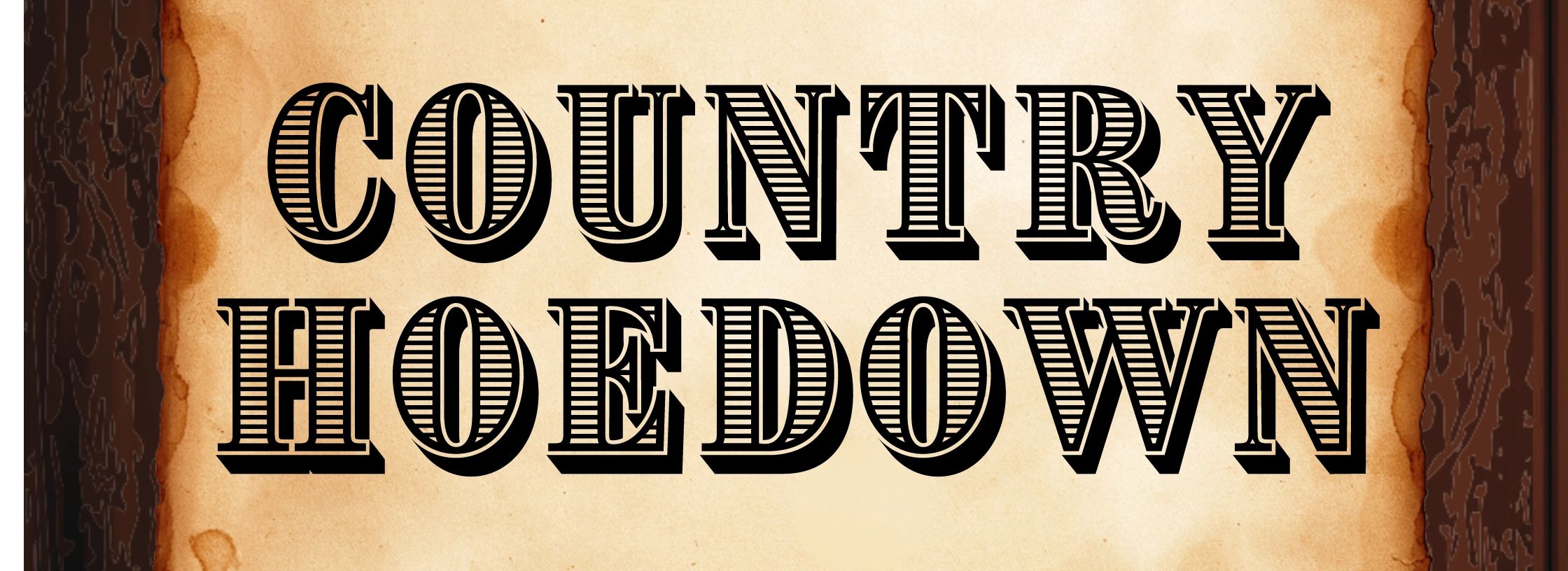 Join Us for a Country Hoedown!
