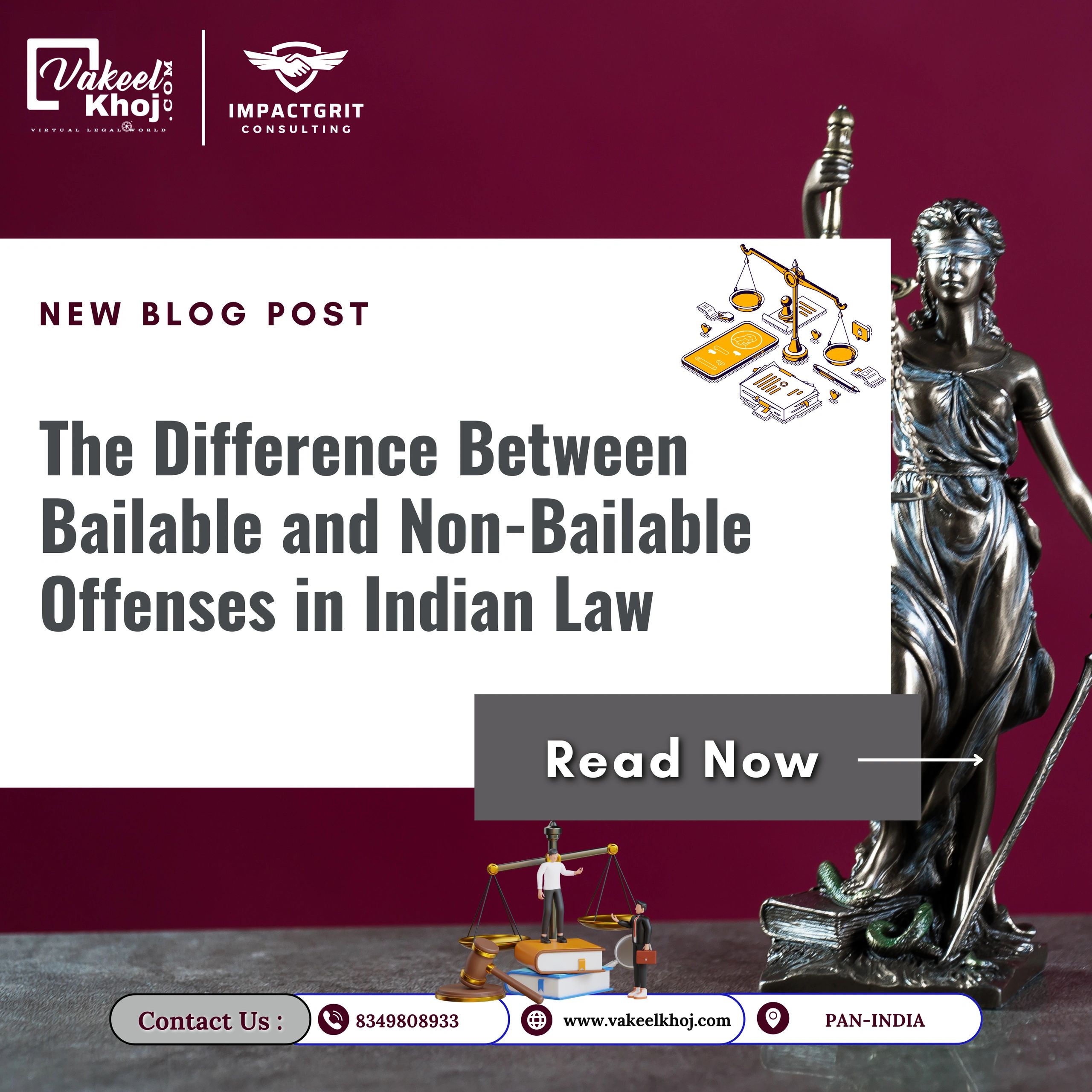 The Difference Between Bailable and Non-Bailable Offenses